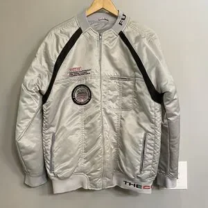 FUBU | Jackets & Coats | Vintage Fubu Moto Jacket The Collection Biker ...